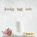 Brides Last Ride Banner, Bachelorette Party Banner, Bridal Shower ...