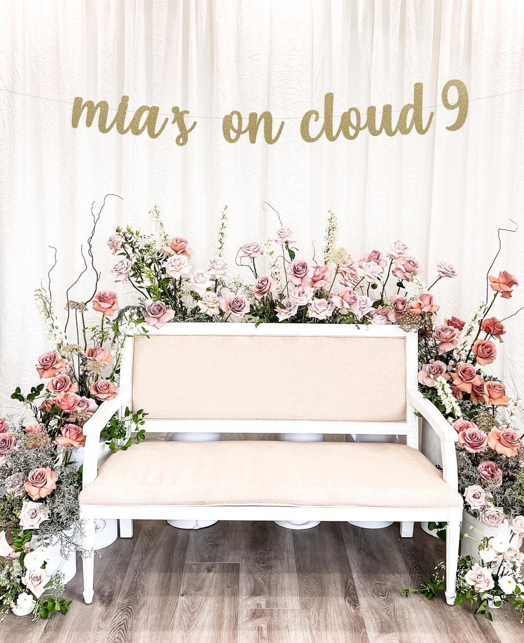 Cloud 9 Bridal Shower Banner, on Cloud Nine Bachelorette Decor, Cloud ...