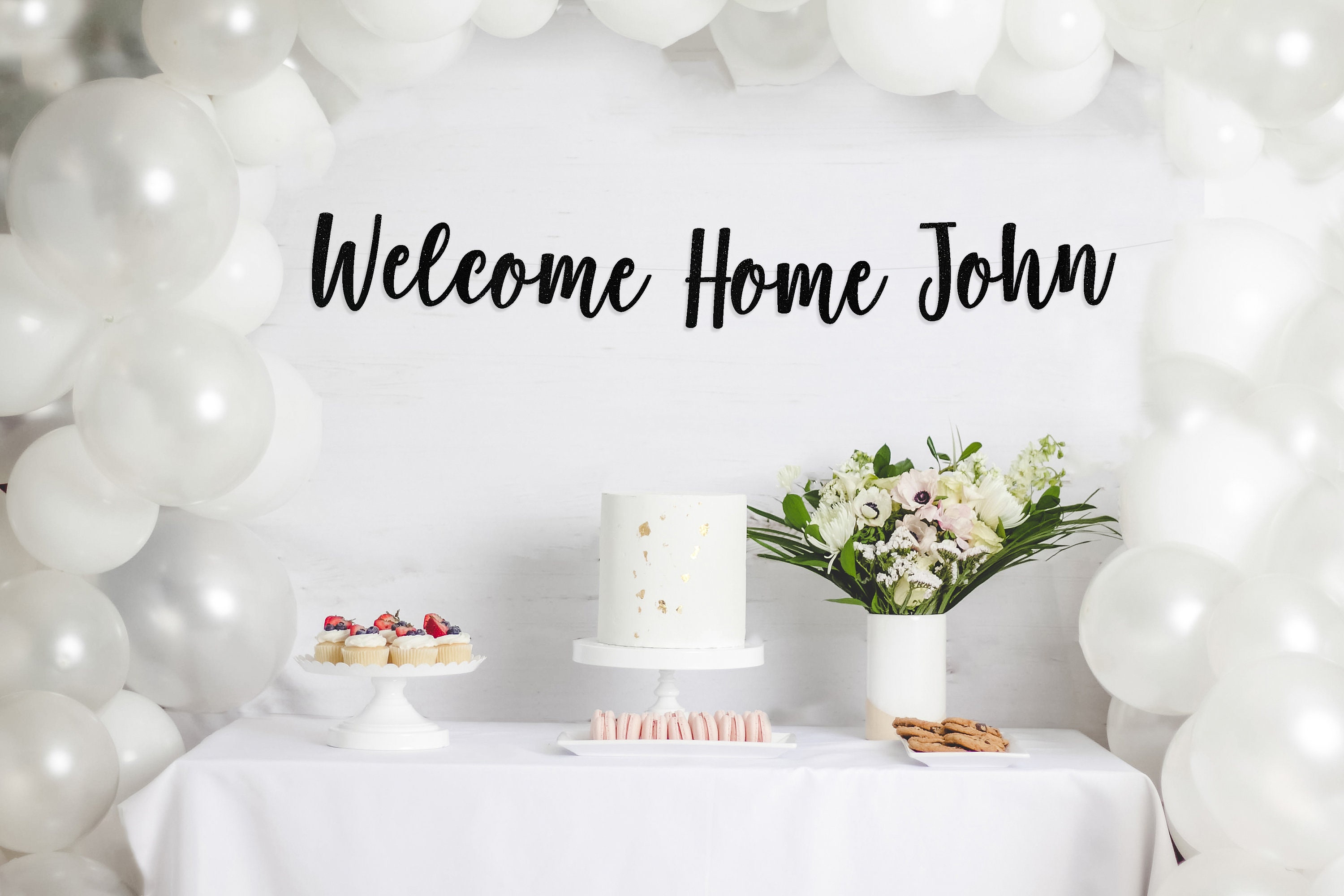 Welcome Home Banner Custom Banner Military Welcome Banner - Etsy