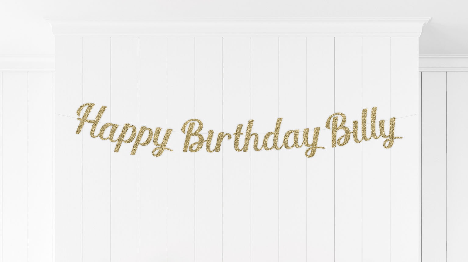 Personalized Happy Birthday Banner Custom Party Decorations - Etsy