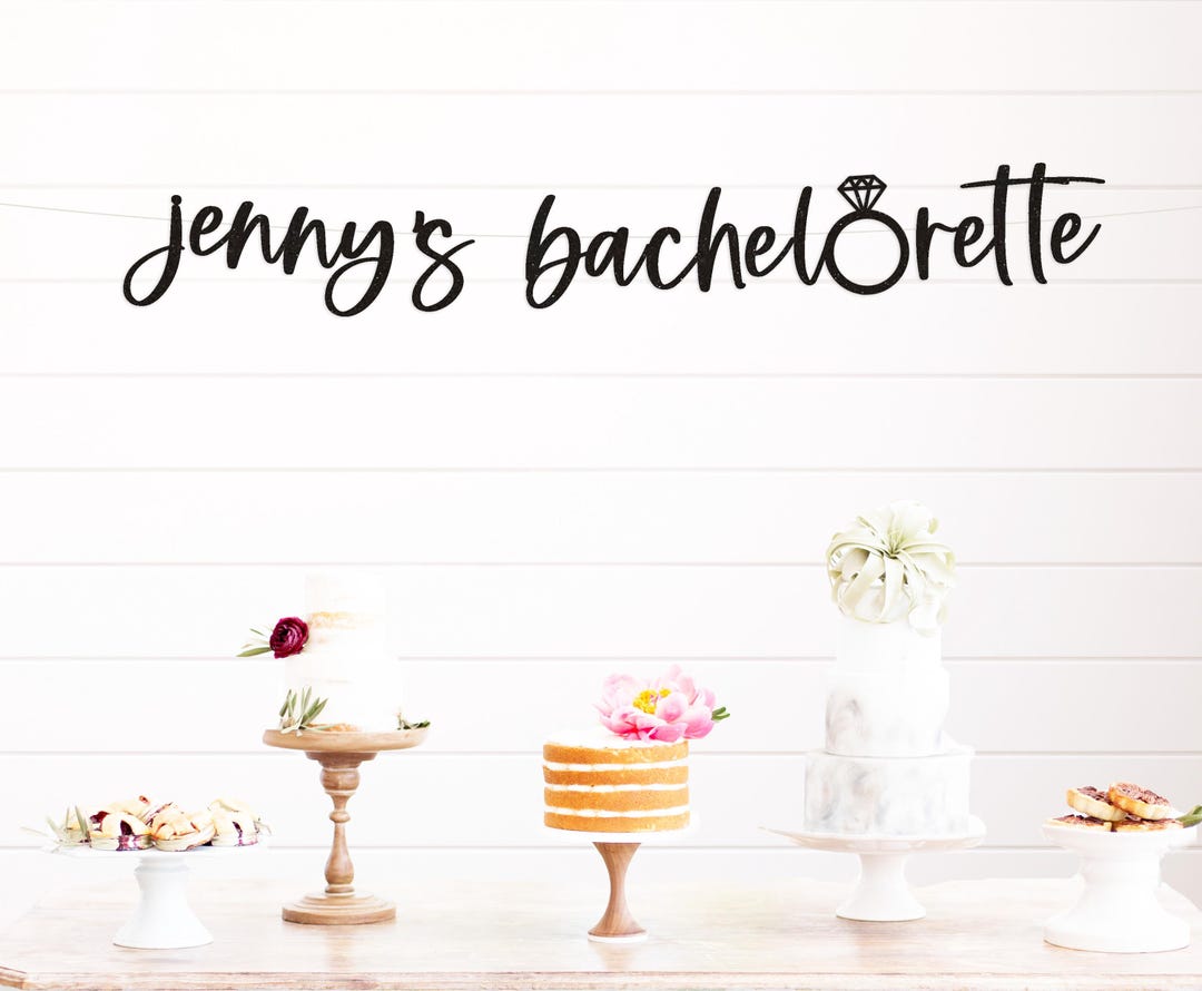 Custom Bachelorette Banner, Bachelorette Party, Backdrop Decor ...