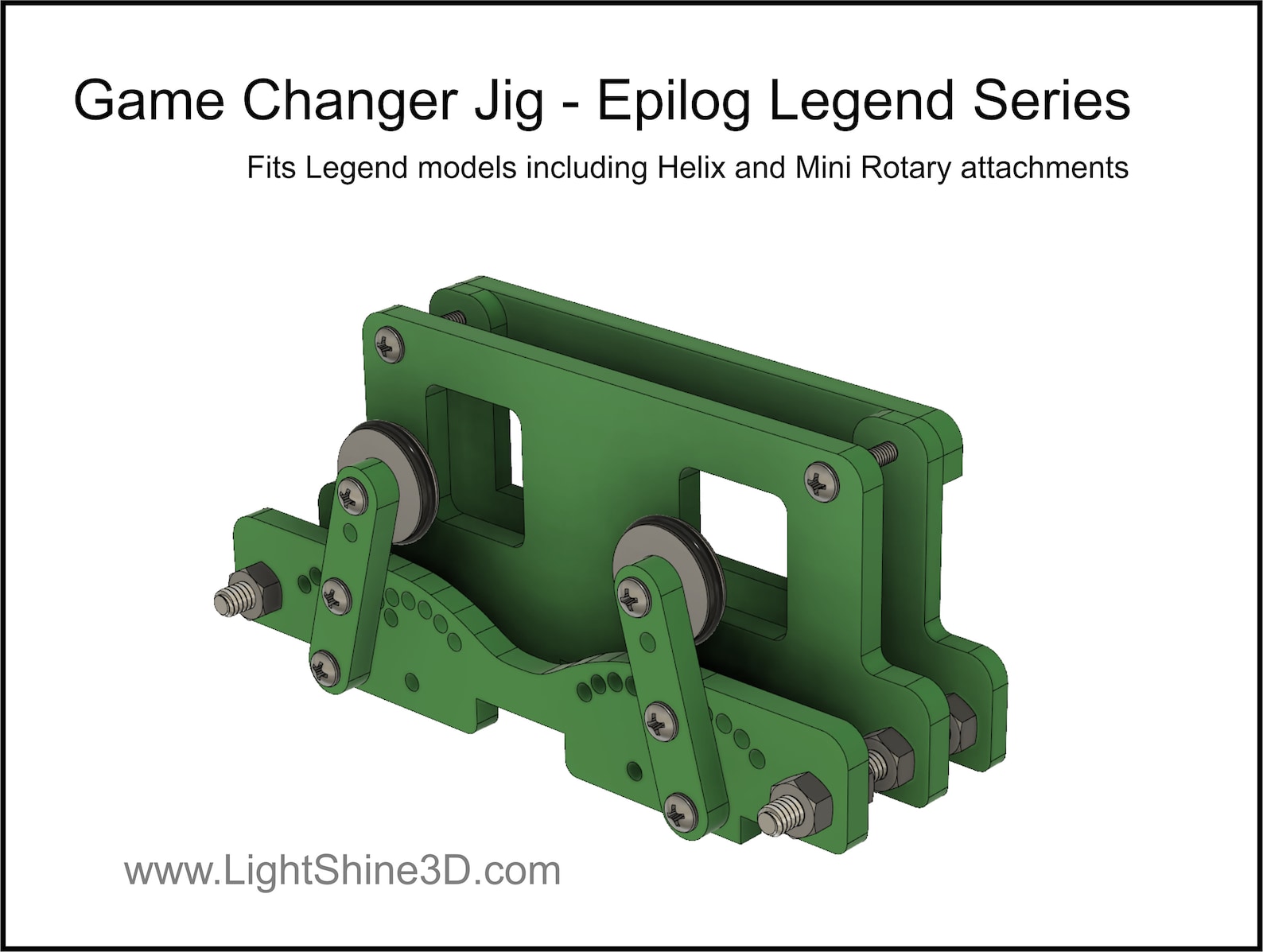 DIGITAL FILE Game Changer Jig Epilog Legend Series - Etsy