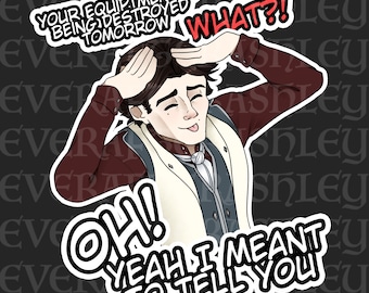 Arcane Viktor Sticker/ Gamer Gift/ League of Legends Art/ Book, Laptop ...