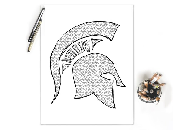 Michigan State University Mosaic Art Dorm Room Art MSU - Etsy