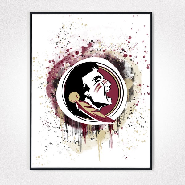 College Fsu Wall Art - Etsy