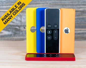 Wooden Apple TV Remote Case Itv Remote Case in Walnut Made - Etsy