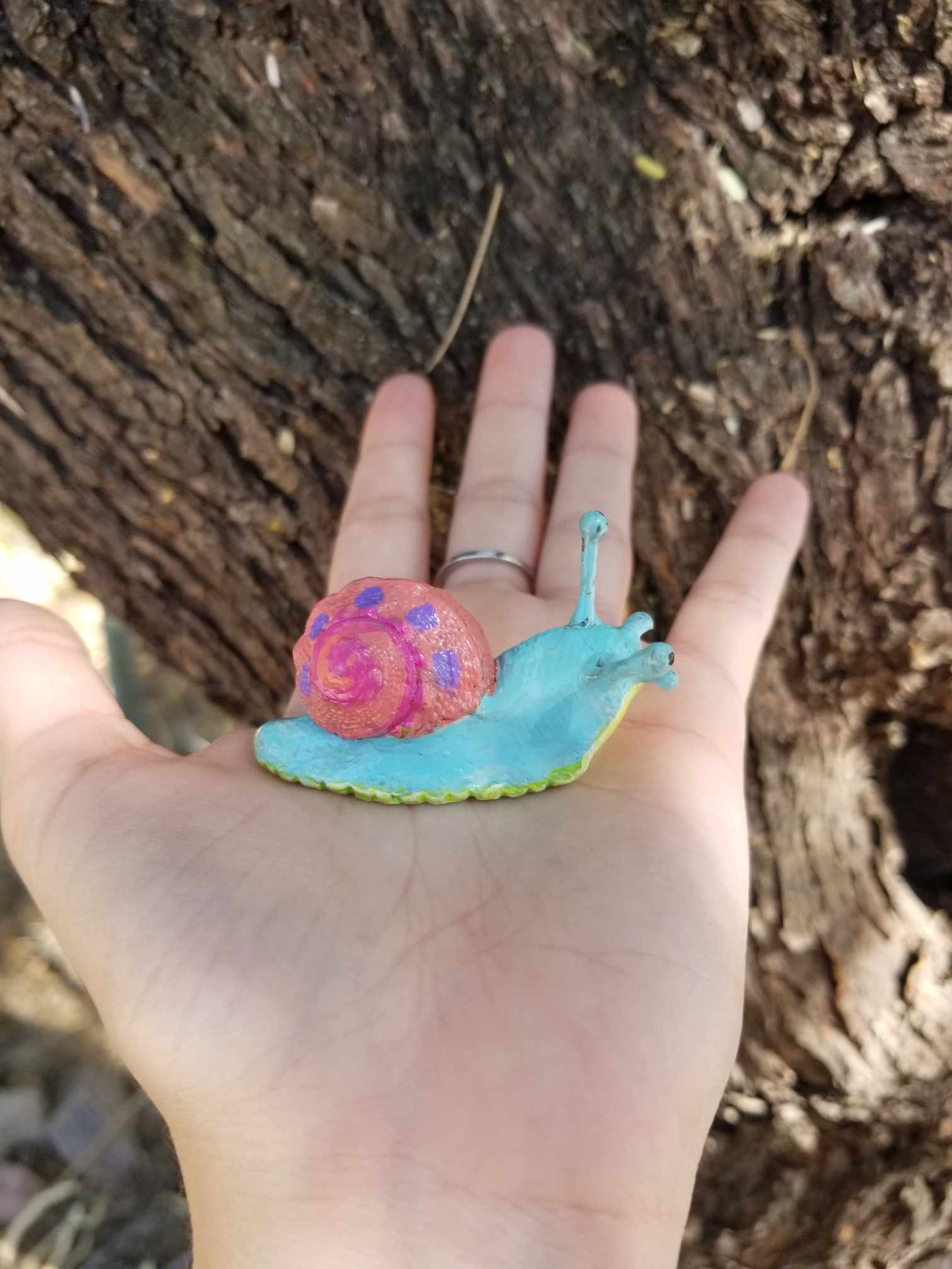 Realistic Gary the Snail Handmade Hand-painted Polymer Clay - Etsy