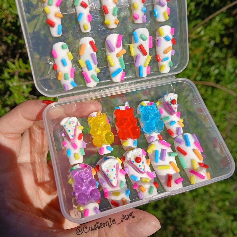 Clay Nail Art - Etsy