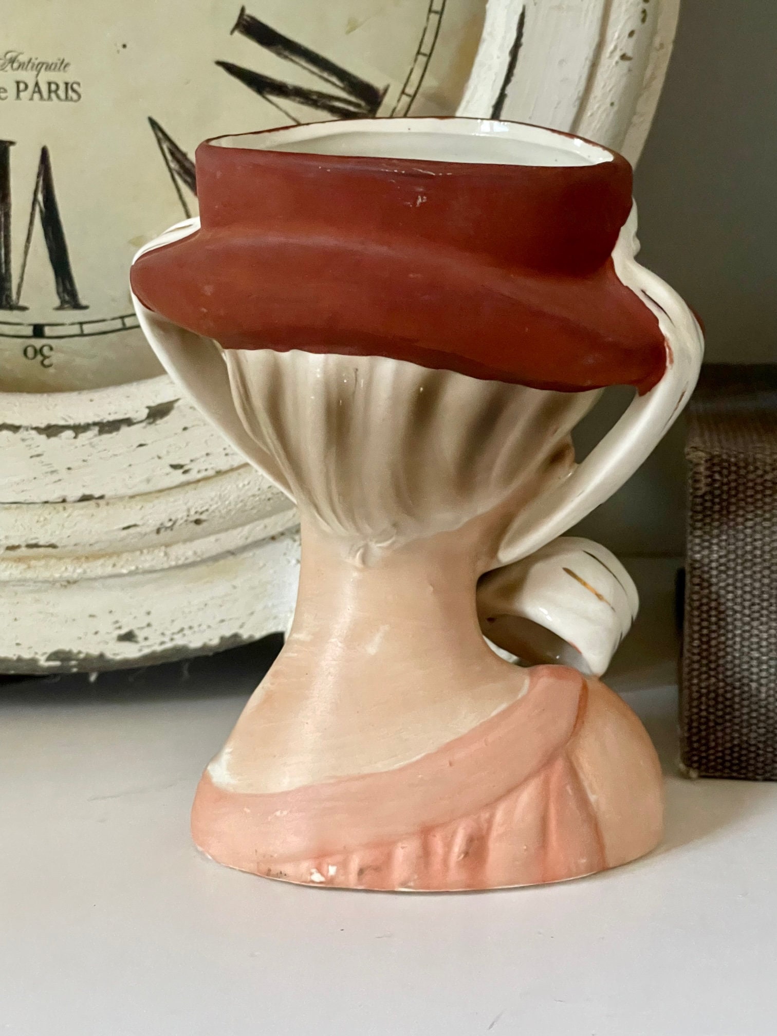 Relpo Lady Head Vase/head Vase/vintage Headvase/head | Etsy