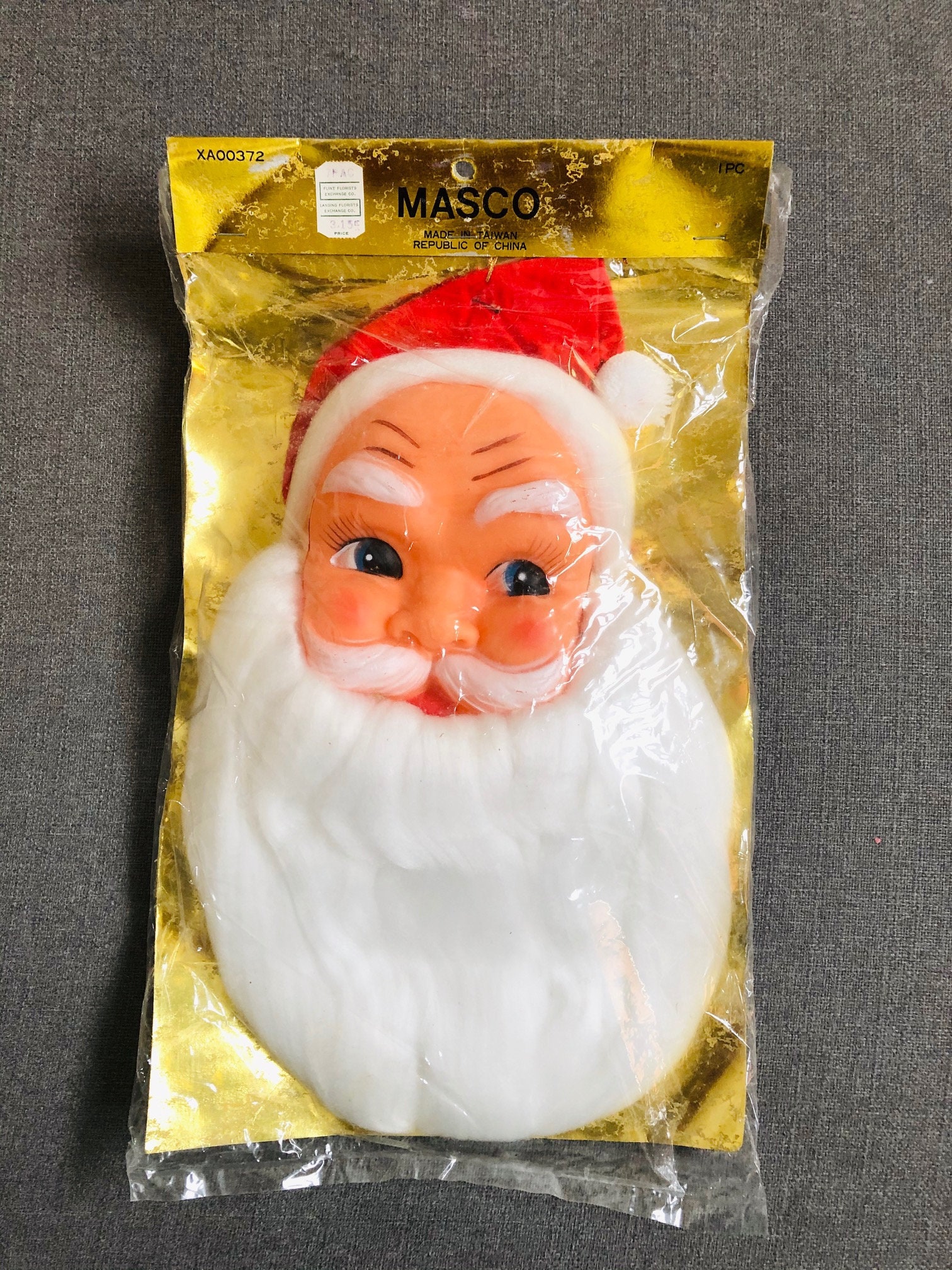 Masco Santa/vintage Santa/plastic Vintage Santa/plastic - Etsy