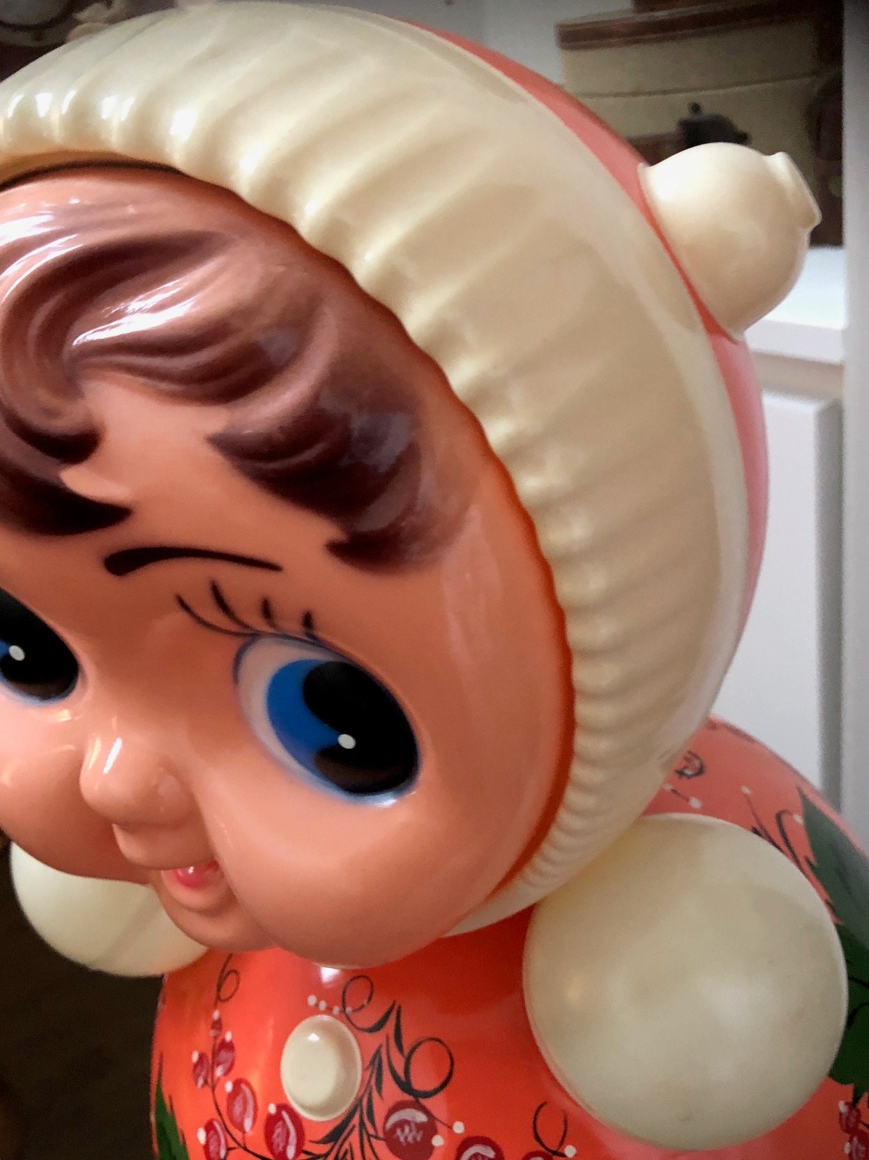 Vintage Roly Poly Doll/plastic Russian Doll/nevalyashka Roly - Etsy