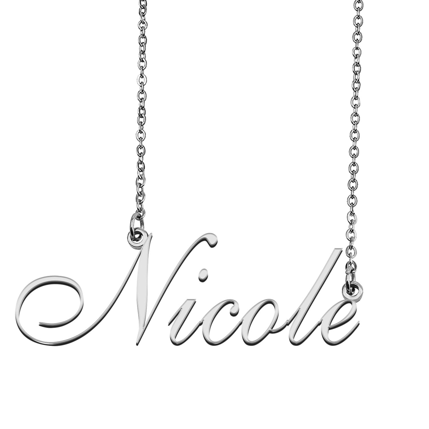 Nicole Name Necklace Mother Day Christmas Gift Birthday Party | Etsy