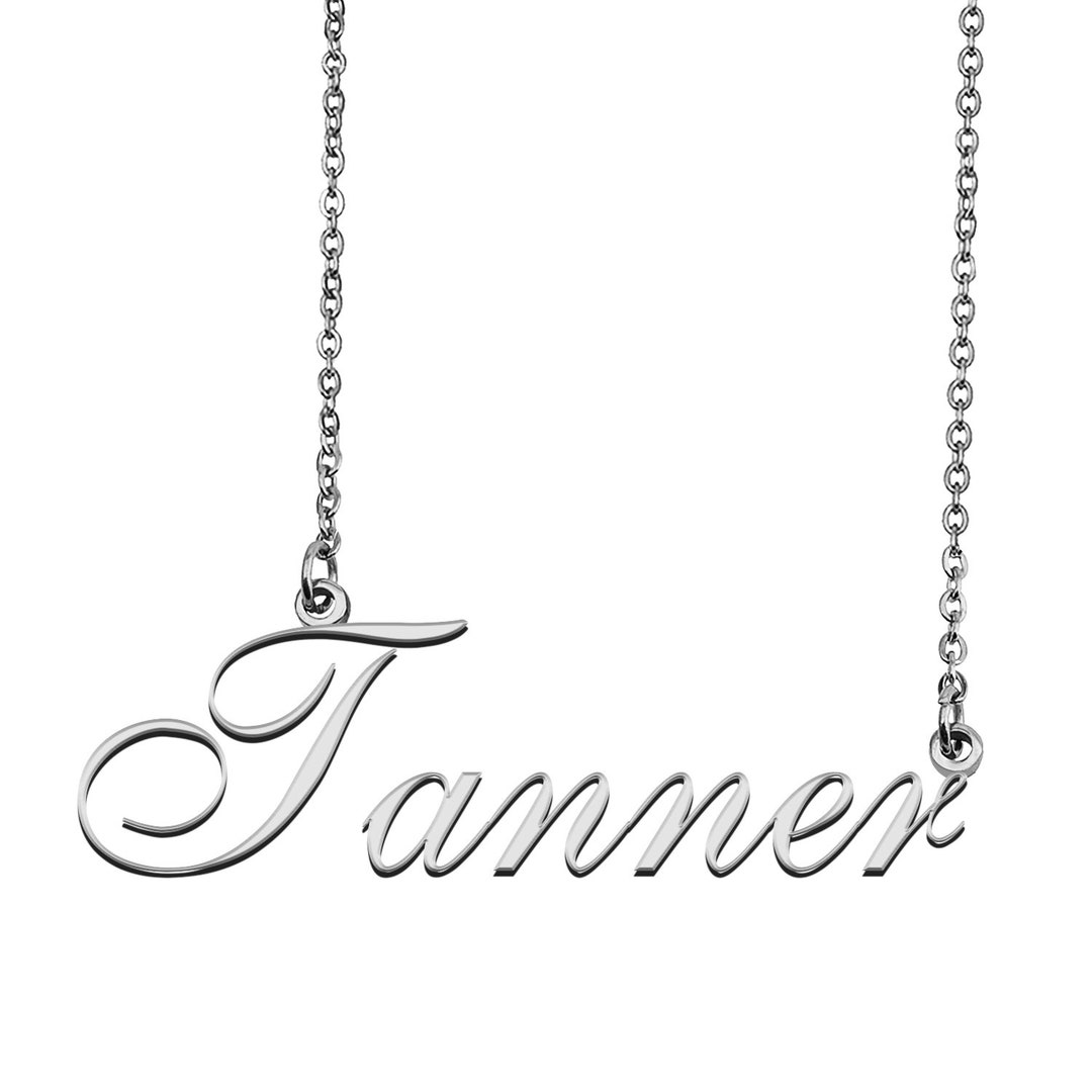 Tanner Name Necklace, Mother Day Christmas Gift Birthday Party Wedding ...