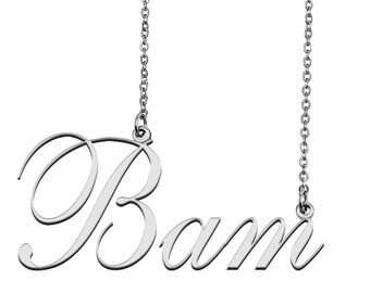 Bam Necklace | Etsy