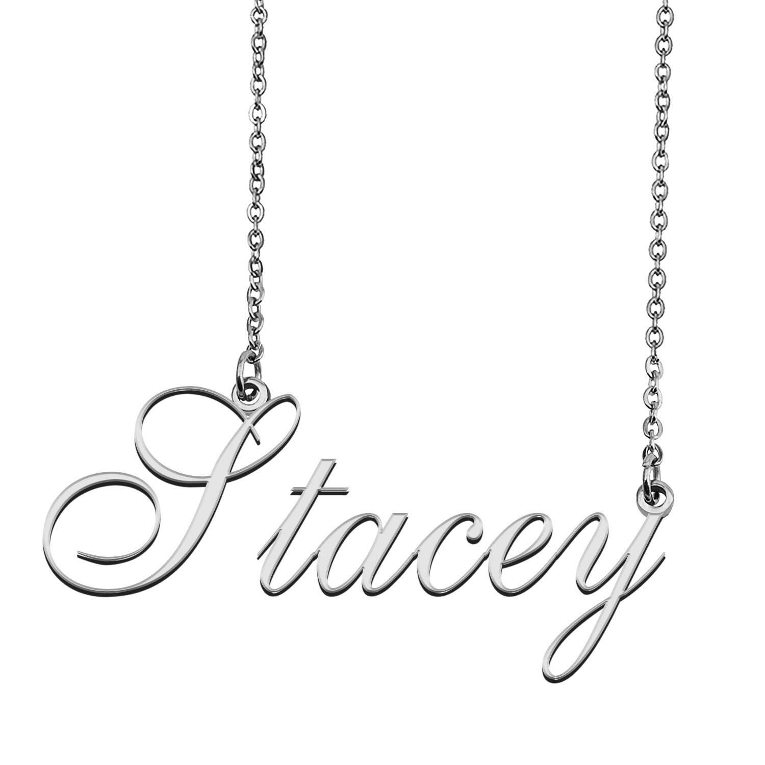 Stacey Name Necklace Mother Day Christmas Gift Birthday Party - Etsy