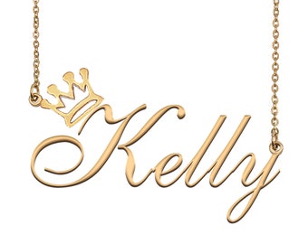 Kelly Gold Necklace - Etsy