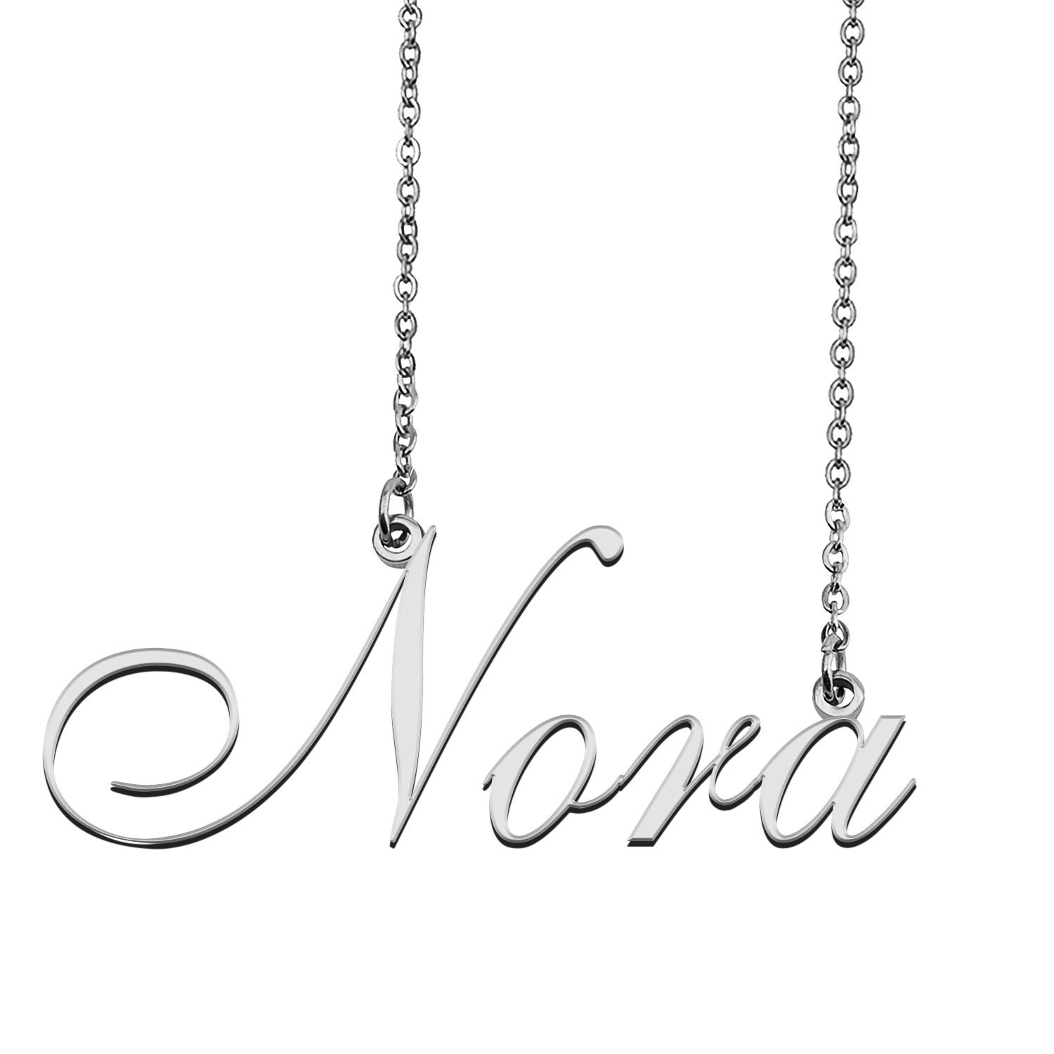 Nora Name Necklace Mother Day Christmas Gift Birthday Party | Etsy