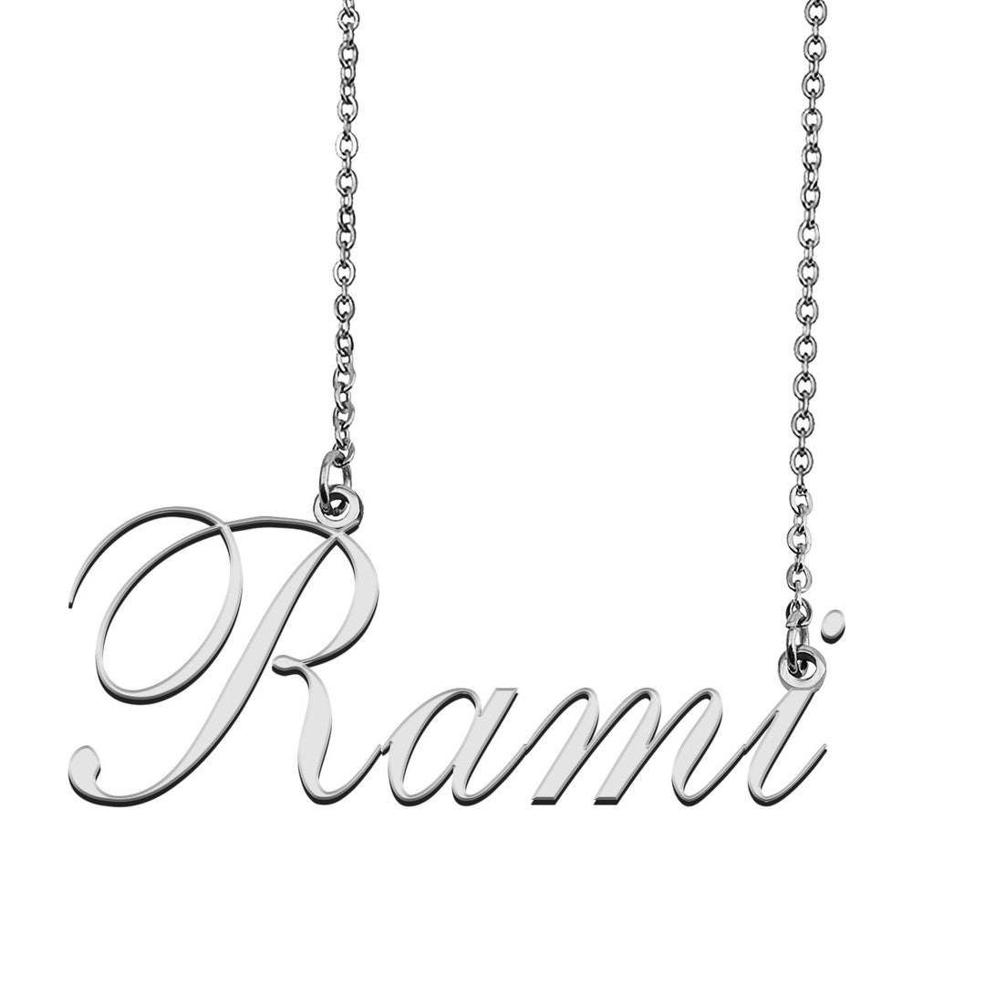 Rami Name Necklace Mother Day Christmas Gift Birthday Party - Etsy