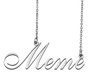 Meme Necklace - Etsy