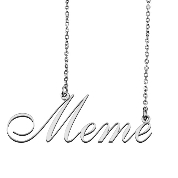 Meme Necklace - Etsy