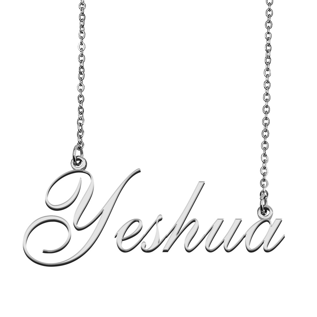 Yeshua Name Necklace, Mother Day Christmas Gift Birthday Party Wedding ...