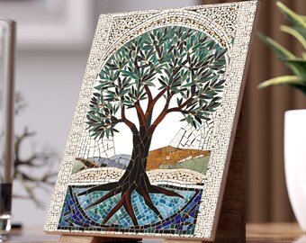 FREE PALESTINE Palestine Olive Tree Mosaic Art Frame All Profits ...