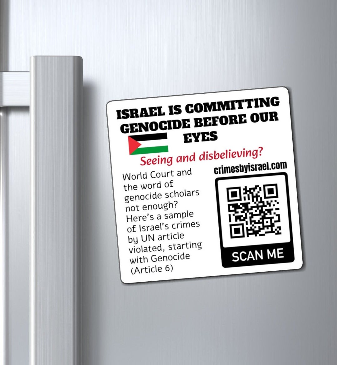 Buy FREE PALESTINE - Crimes by Israel Listed by United Nations Article ...