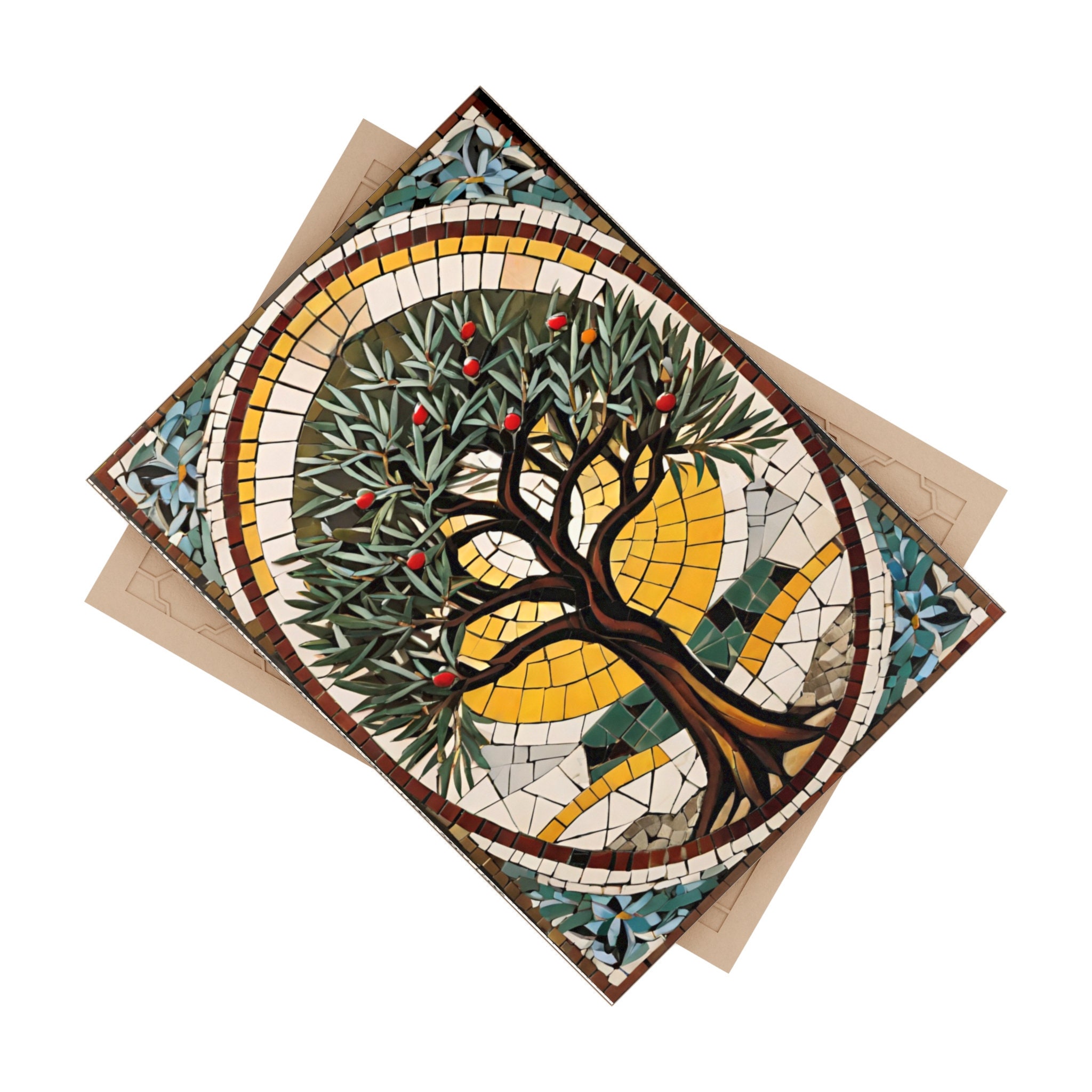 FREE PALESTINE Palestine Olive Tree Mosaic Art Backsplash All Profits ...