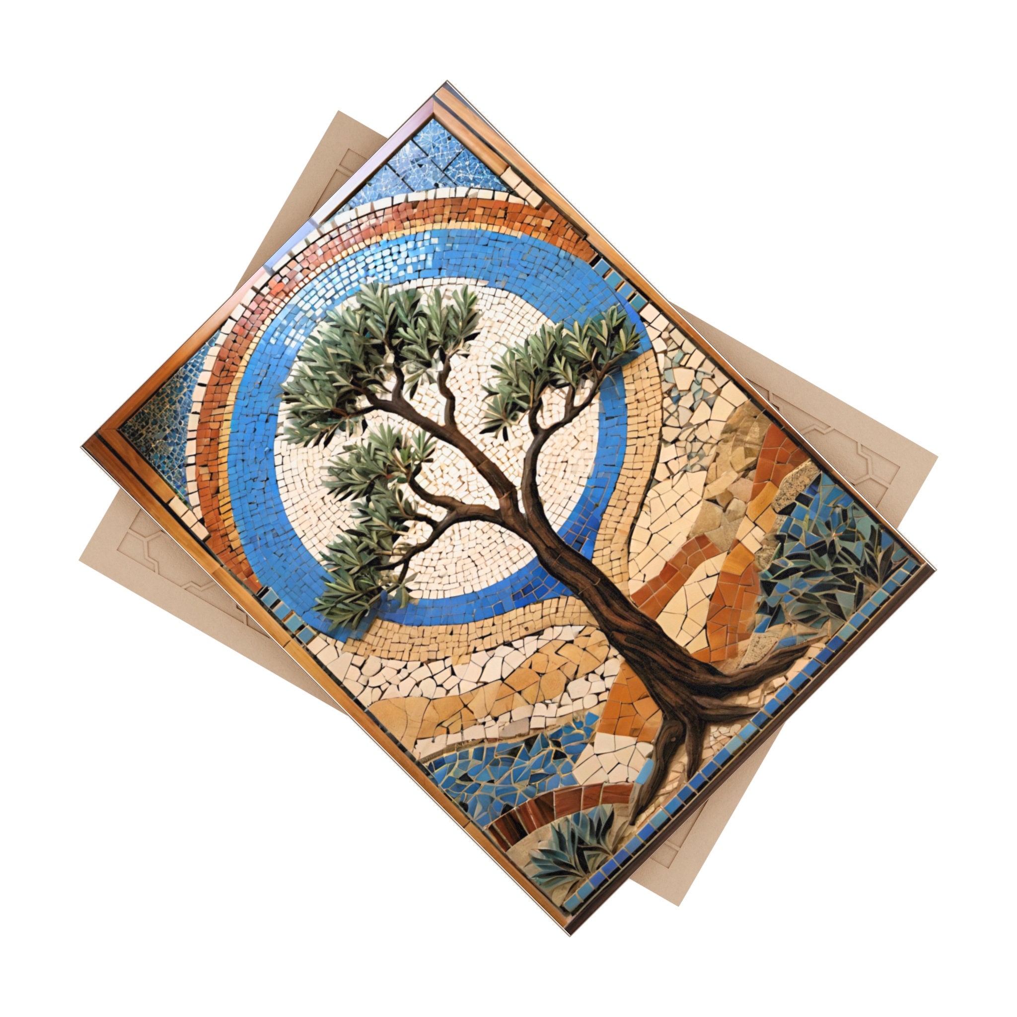 FREE PALESTINE Palestine Olive Tree Mosaic Art Frame All Profits ...