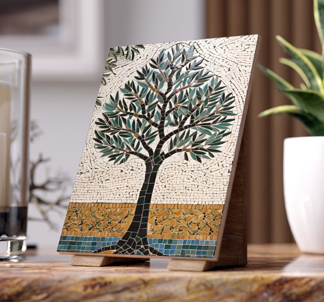 FREE PALESTINE Palestine Olive Tree Mosaic Art Frame All Profits ...