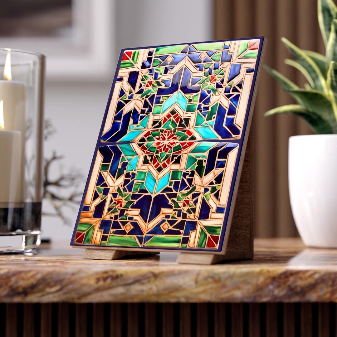 FREE PALESTINE, Islamic Mosaic Art Print for Backsplash 17, Palestine ...