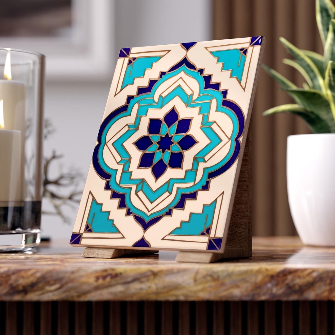 FREE PALESTINE, Islamic Mosaic Art Print for Backsplash 16, Palestine ...