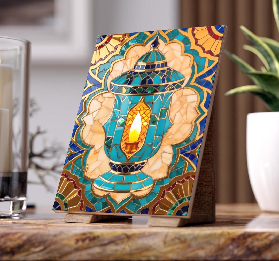 FREE PALESTINE, Ramadan Lantern Islamic Art Print Backsplash 8, All ...