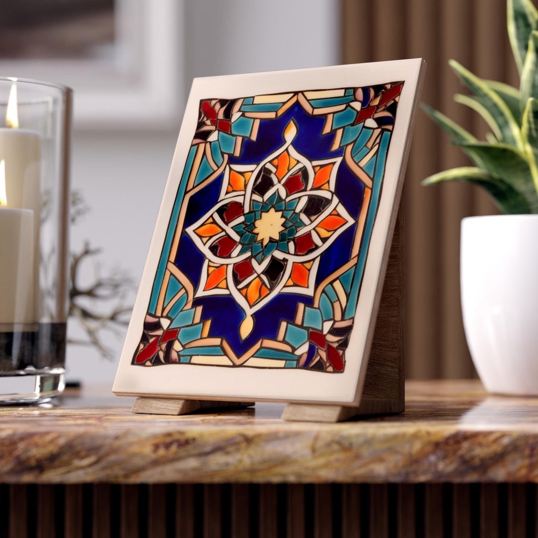 FREE PALESTINE, Islamic Mosaic Art Print for Backsplash 9, Palestine ...