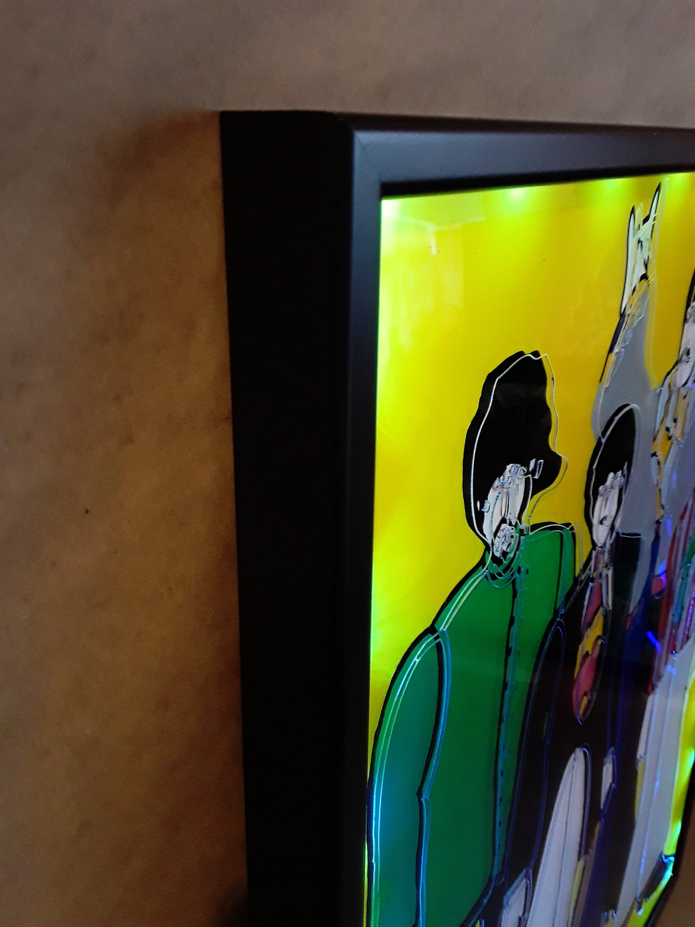 Yellow Submarine, Beatles LED Artwork, Yellow Submarine LED, Beatles ...