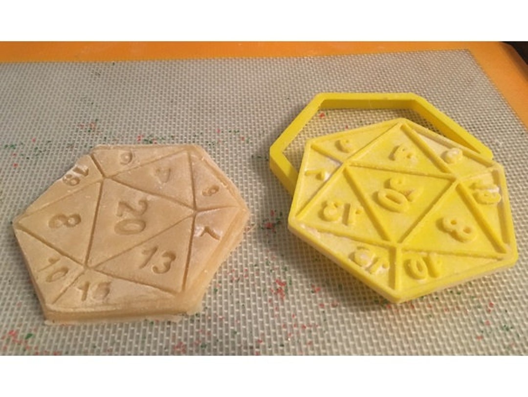 D20 | D20 Dice | D20 Cookie | Cookie | Cookie Cutter | Custom Cookie ...