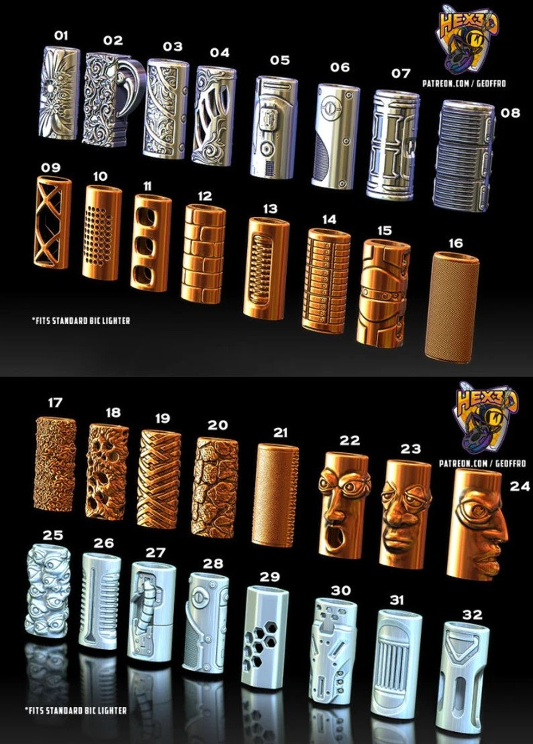 Bic Lighter | Bic Case | Lighter | Case | Gift | Cigarette Lighter Case ...