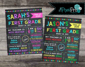 Last day of school poster end of school sign Last day of | Etsy