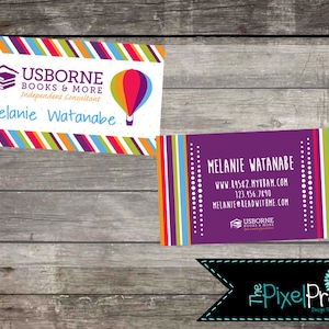 Usborne Business Card and Usborne Thank You Postcard Bundle, Usborne ...