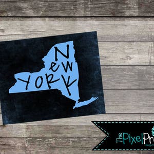 State Name Sign for Any State, Texas State Poster, New York State Sign ...