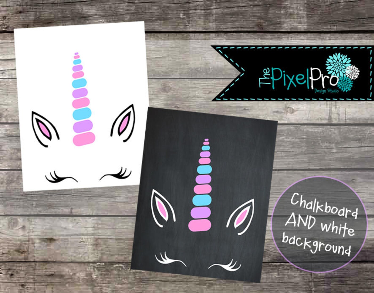 Unicorn Printable Decor for Walls Unicorn Printable With - Etsy