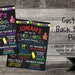 Back to School Poster, First Day of School Information Poster, First ...