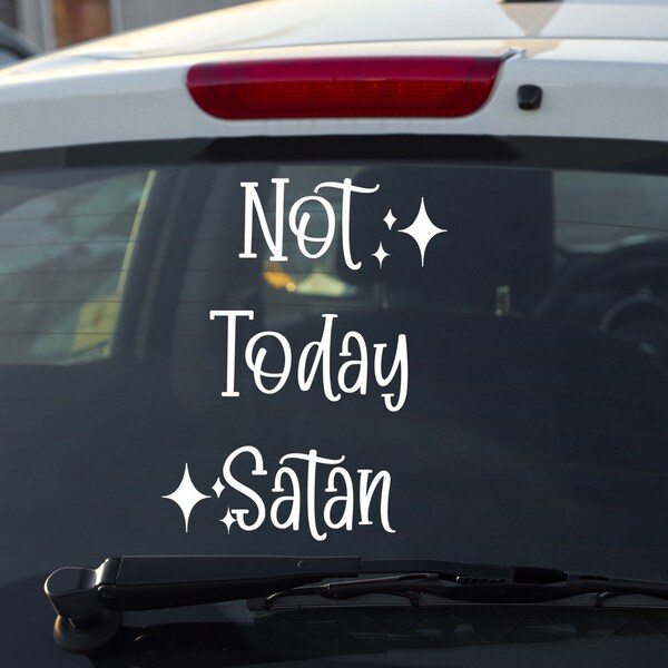 Not Today Satan - Etsy