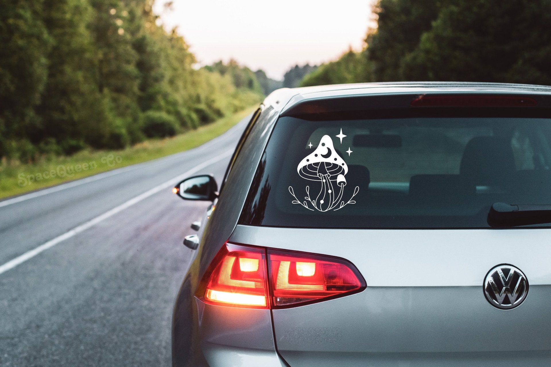 Magic Mushrooms Bumper Sticker You Choose Color & Size - Etsy