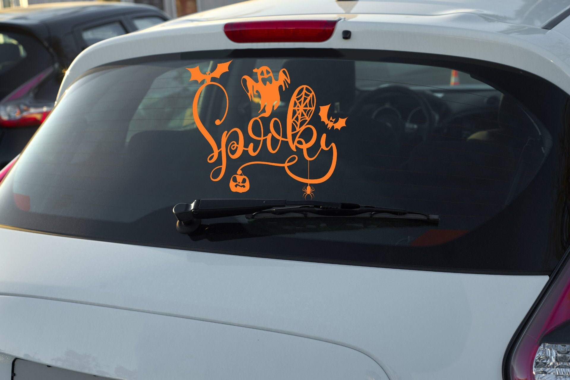 Spooky Halloween Bumper Sticker // Choose Your Decals Size & | Etsy