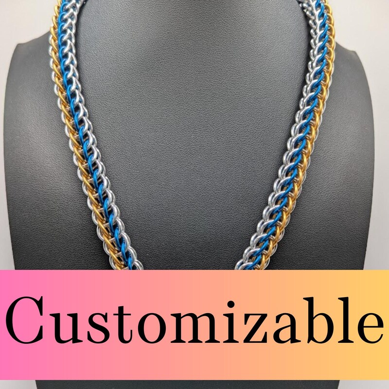Chainmail Necklace - Etsy
