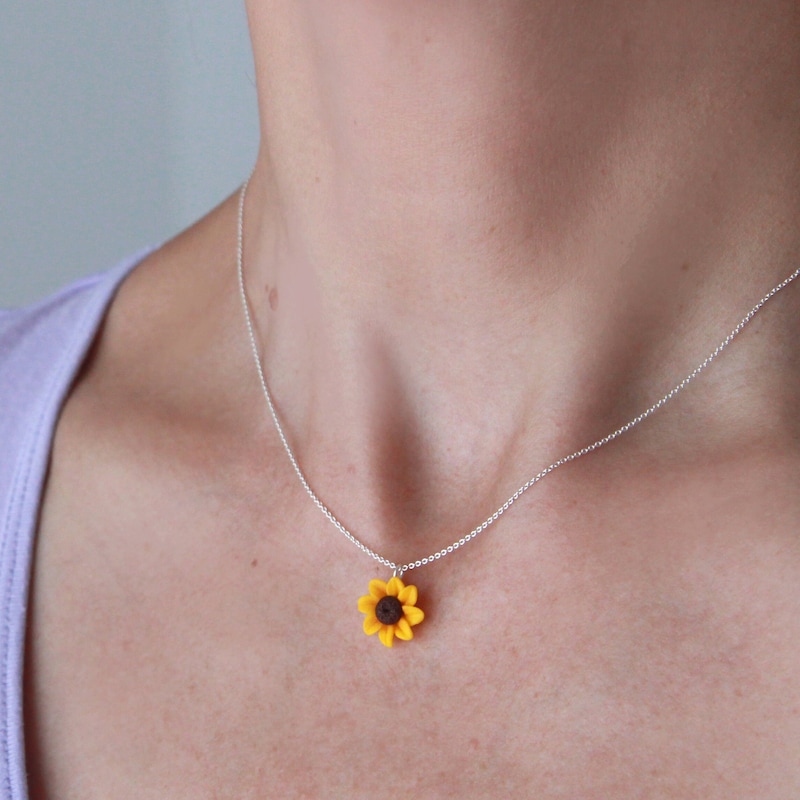 Sunflower Charm Clay - Etsy