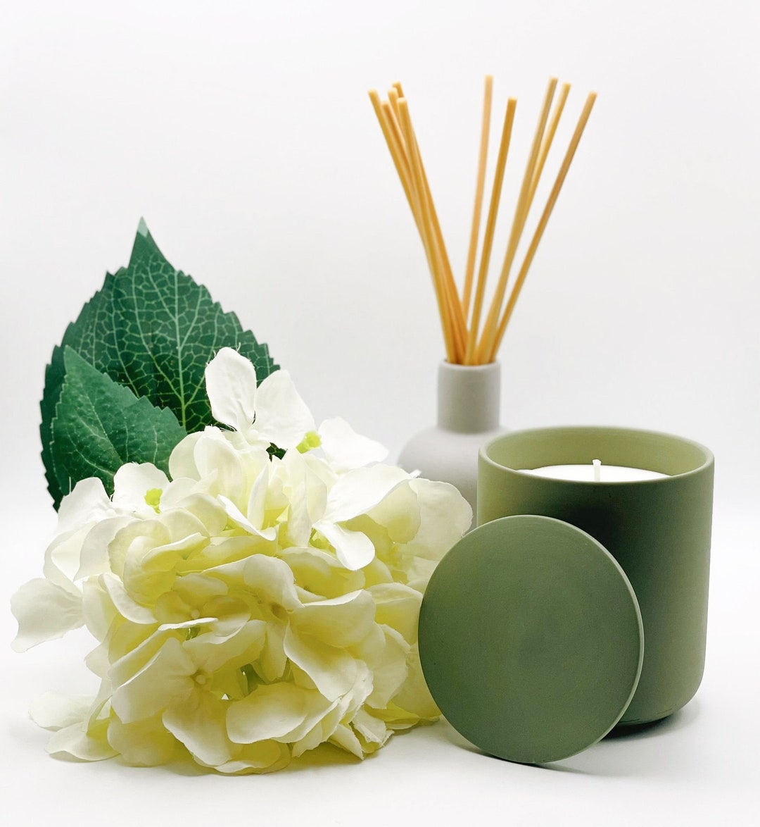 Ceramic Pot Candle With Lid | Hand-poured Soy Wax Candle | Luxury Home ...