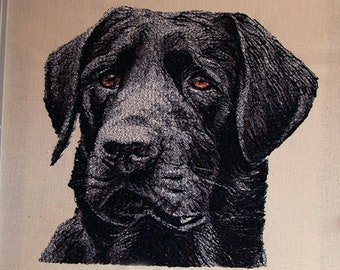 Labrador embroidery | Etsy
