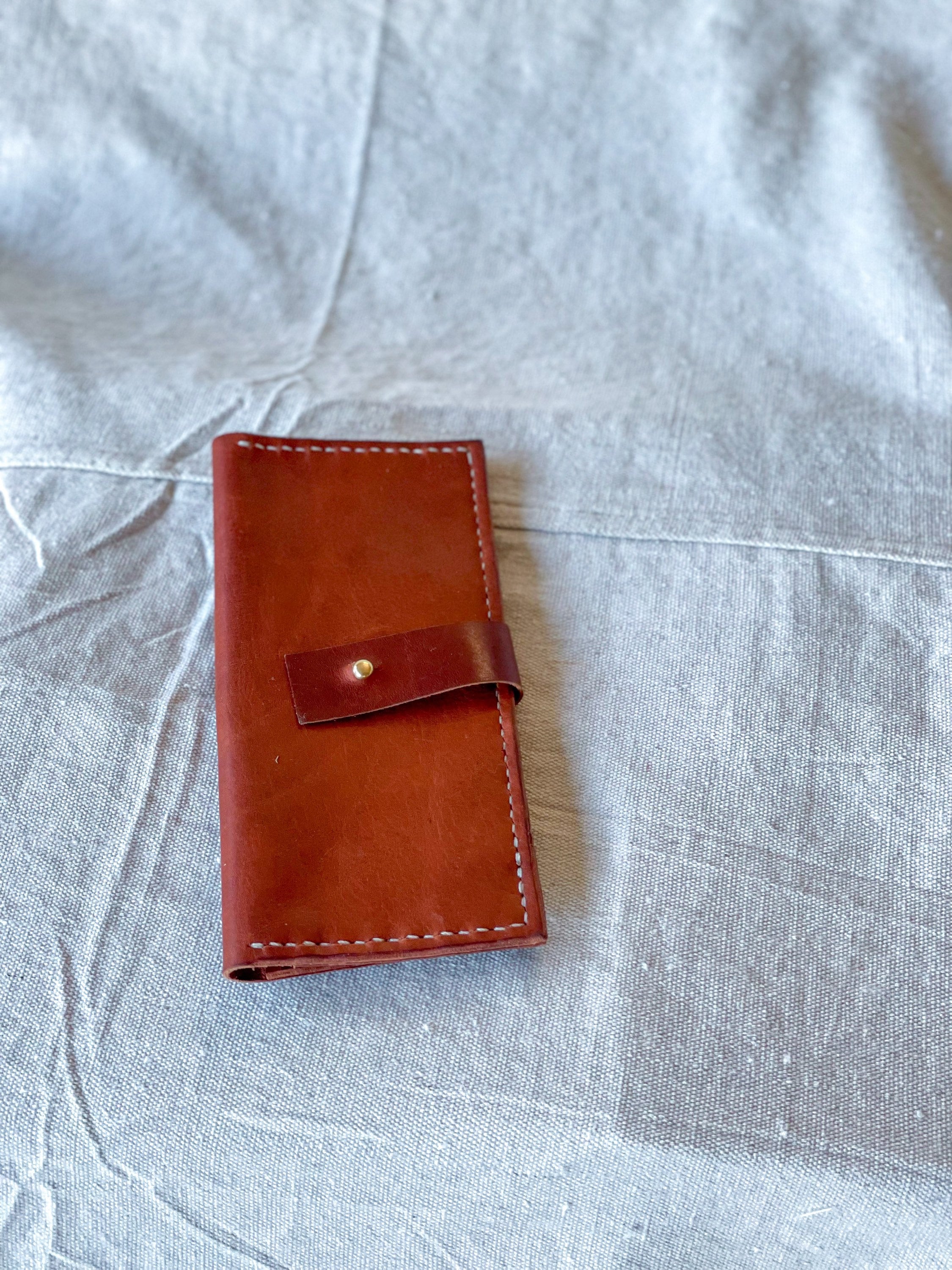 Large Leather Wallet - Full-grain Leather Wallet - Made in Albuquerque ...
